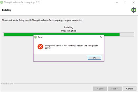 Cannot Install The Thingworx Manufacturing Apps De Ptc Community
