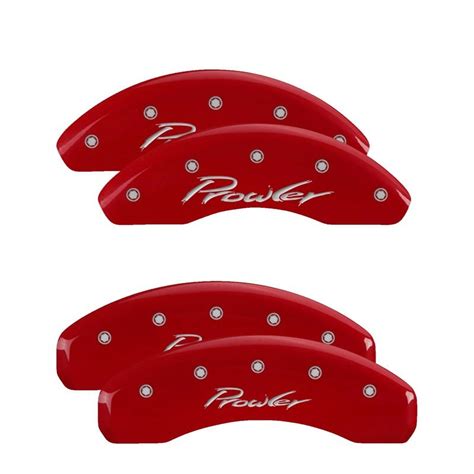 Mgp 4 Caliper Covers Engraved Front And Rear Style 1chrysler Wing Matte