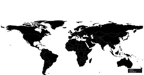 Responsive World Map Codesandbox