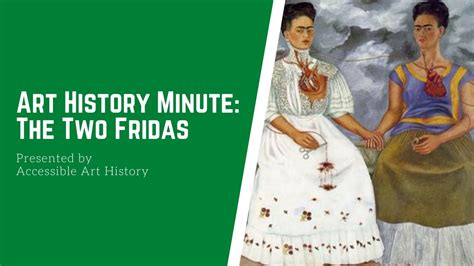 Art History Minute The Two Fridas Youtube