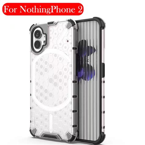 Original Case For Nothing Phone 2 Honeycomb Heat Dissipation Hard Back