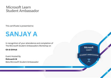 Sanjay A On Linkedin Microsoftlearn Github Git