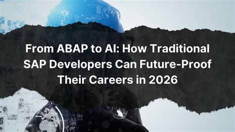 Sap Abap To Sap Btp Ai Future Proof Your Career 2026