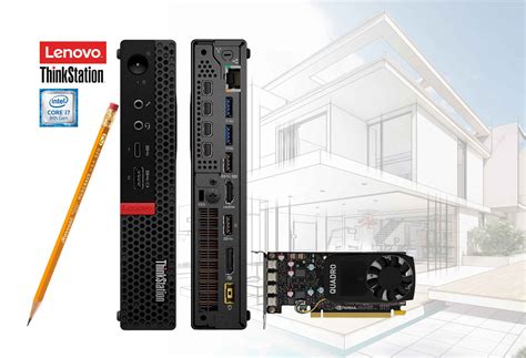 מחשב נייח Lenovo Thinkstation P330 Tiny Desktop Intel I7 8700t 6 Core