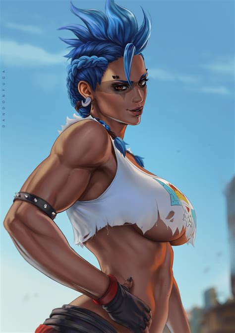 Junker Queen Overwatch And More Drawn By Dandon Fuga Danbooru