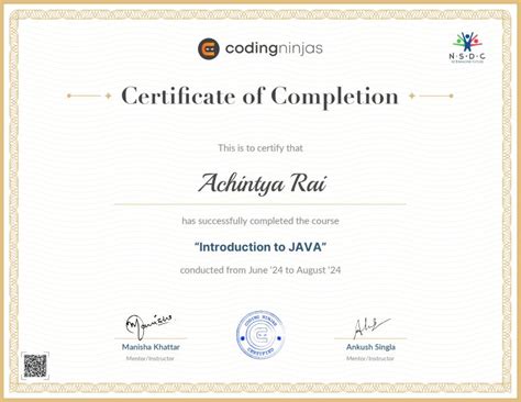 Achintya Rai On Linkedin Java Codingninjas Softwaredevelopment