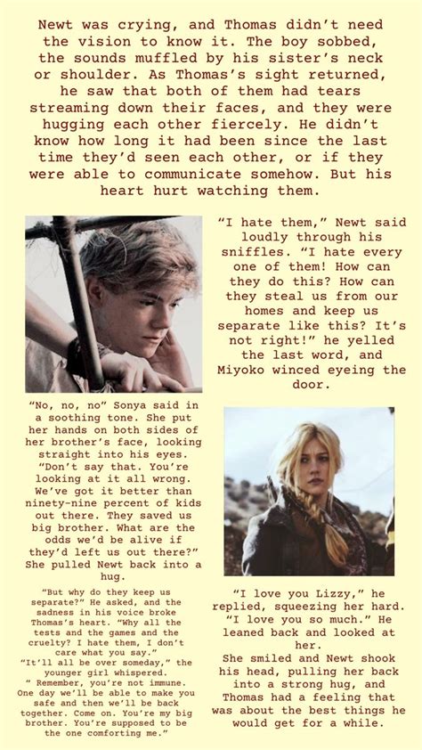 Newt And Lizzy In 2024 Newt Maze Runner Maze Runner Movie Maze Runner Funny