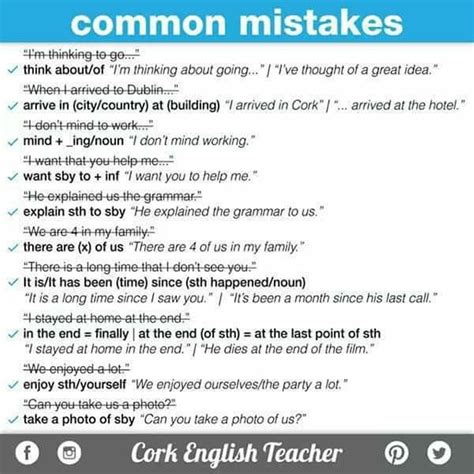 😊 Common Gramatical Errors 100 Most Common Grammar Errors 2019 02 07
