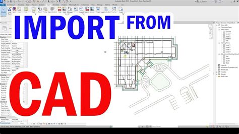 CARA IMPORT AUTOCAD KE REVIT YouTube