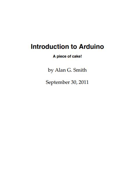 introduction to arduino a piece of cake free ebooks of it [booksofall]