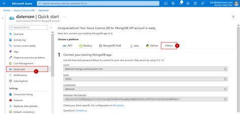 Cosmos DB MongoDB API Moon Modeler