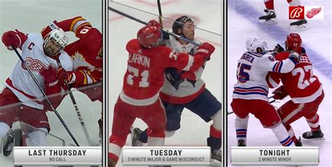 [hana] lindgren gets 2 minutes for cross checking on a near identical