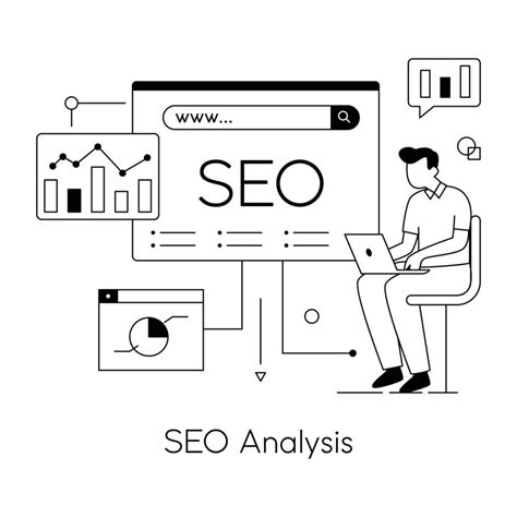 Trendy Seo Analysis 19803200 Vector Art At Vecteezy