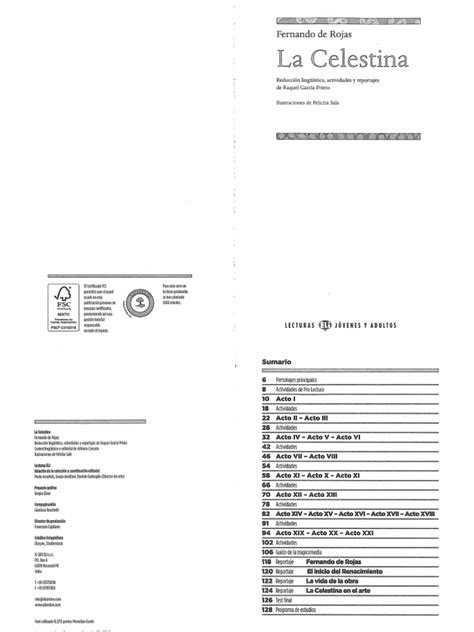 La Celestina De Rojas Pdf