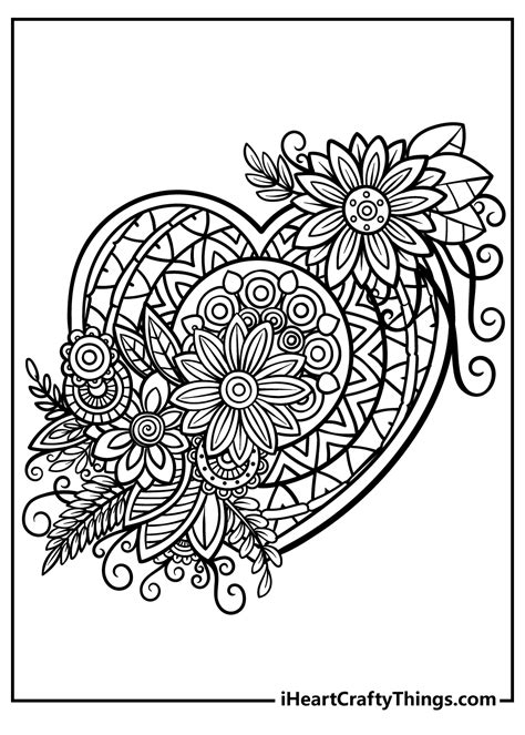 Free Adult Coloring Pages Printables Sketch Coloring Page