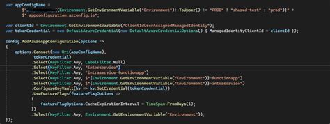 Error While Using Managed Identity For App Configuration With Azure Function App Stack Overflow