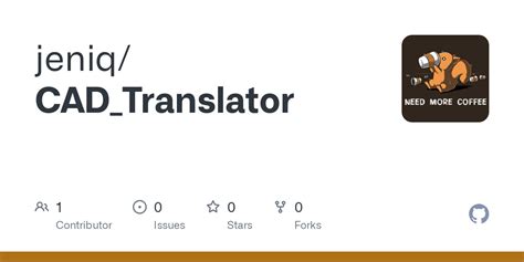 GitHub Jeniq CAD Translator