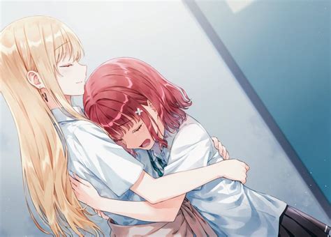 Ayase Saki And Narasaka Maaya Gimai Seikatsu Drawn By Hiten Hitenkei Danbooru