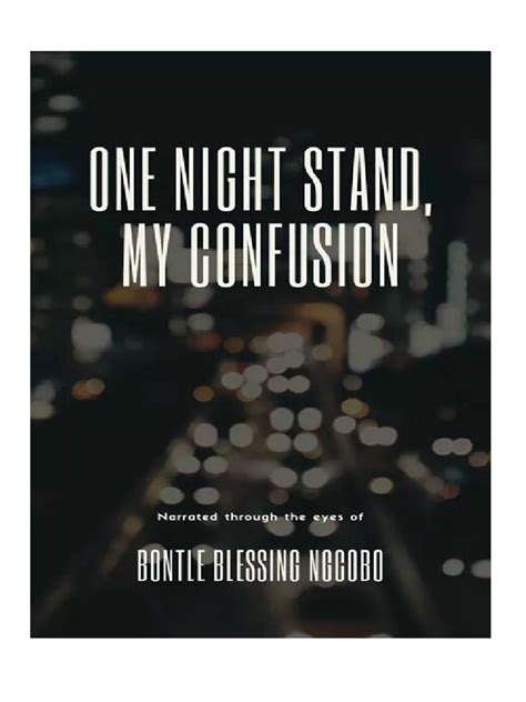 One Night Stand My Confusion Ssn1 Pdf