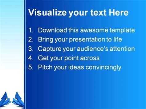 Arrows Symbol Globe PowerPoint Template