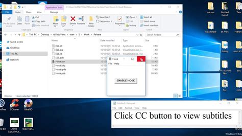 Window Programming Hook Program By C Youtube