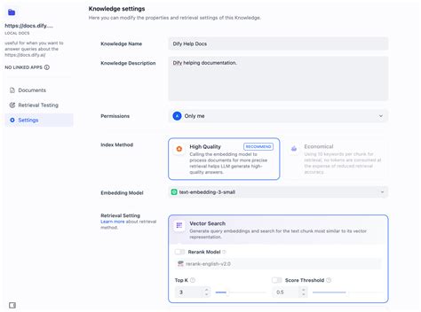 Manage Knowledge Dify Docs