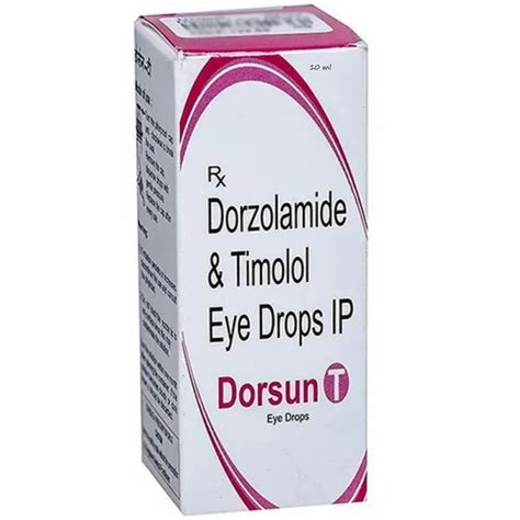 10ml Dorsun T Dorzolamide And Timolol Eye Drops Ip At ₹ 500 Piece