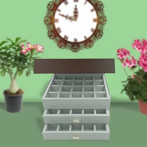 Multi Level Drawer Style Magnetic Flap Rigid Chocolate Sweet Box At