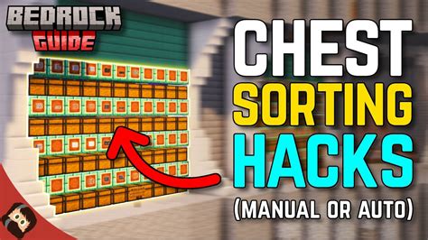 Best Sorting Tips And Tricks For All Storage Systems Minecraft