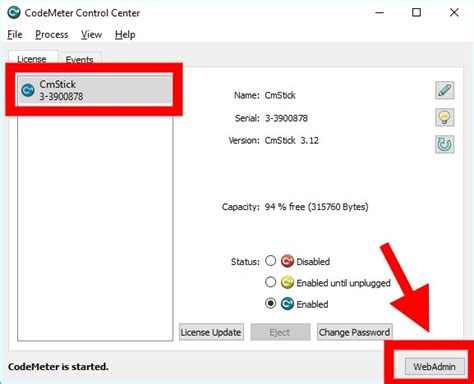 CodeMeter Network Version Back CAD