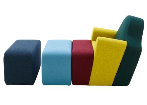 Pierre Charpins Slice Chair For Cinna Is Split Up Into Blocks