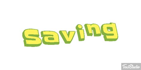 Saving Word Animated  Logo Designs