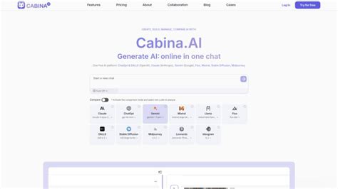 Florin Lungu On Linkedin Cabinaai Generate Ai Online In One Chat