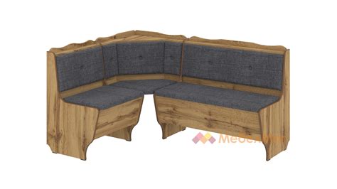 Кухненски ъгъл Катерини универсален ъгъл златен дъб с антрацит ️ ТОП Цена — МебелМаг