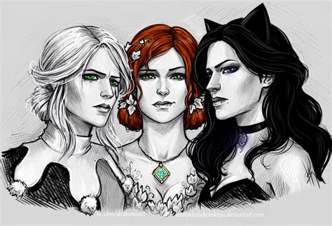 67 Best Ciri Triss Images On Pholder Witcher Witcher3 And Wiedzmin
