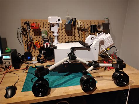 Added A Head With A Camera To My Rover Also The Back Parts Are New