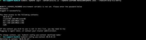 Collecting Diagnostic Log Bundle From A Tanzu Kubernetes Cluster Vsphere With Tanzu Vmattroman