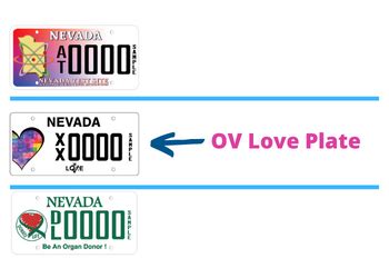 Nevada License Plates Opportunity Village