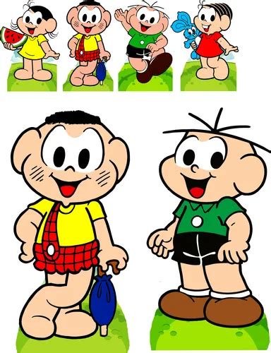 Kit Displays Turma Da Monica 4 Festa E Decoração Mercadolivre