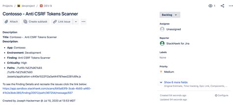 Integrate With Jira Stackhawk Documentation