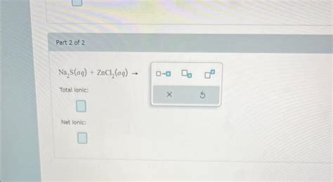 Solved Write Total Ionic And Net Ionic Equations For The