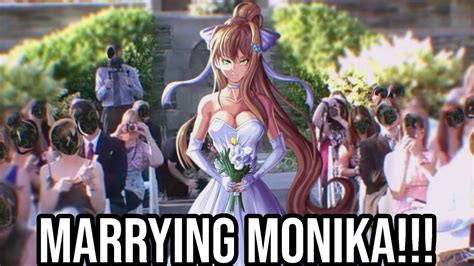 Marrying Monika Ddlc I Am Monika Mod Full Youtube