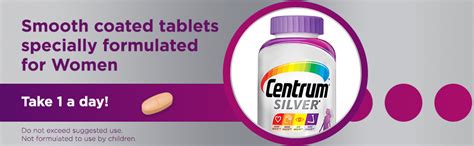 Centrum Silver Womens Multivitamin For Women 50 Plus