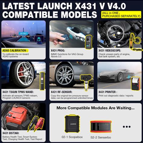 US LAUNCH X IMMO Elite X PROG Key Programmer OBD Diagnostic Tools Anti Theft