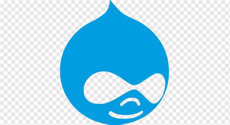 Web Development Drupal Content Management System Logo Others Blue