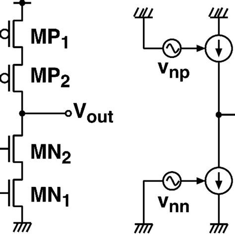 Cascode Common Source Amplifier And Equivalent Circuit For Noise