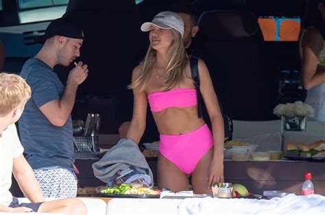 Josie Canseco Pink Bikini Hot Celebs Home