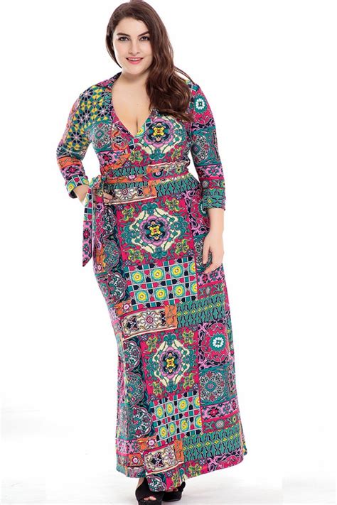 Plus Size Fall Maxi Dresses 2019 Pluslookeu Collection