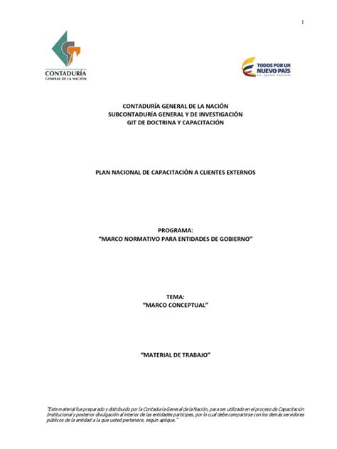 Contabilidad Publica Pdf Activo Intangible Teneduría De Libros