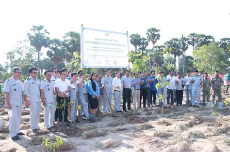 សភាពាណិជ្ជកម្មសៀមរាប ឧត្តរមានជ័យ និងសាខាពន្ធដារខេត្តសៀមរាប ដាំកូនឈើជាង១ពាន់ដើម